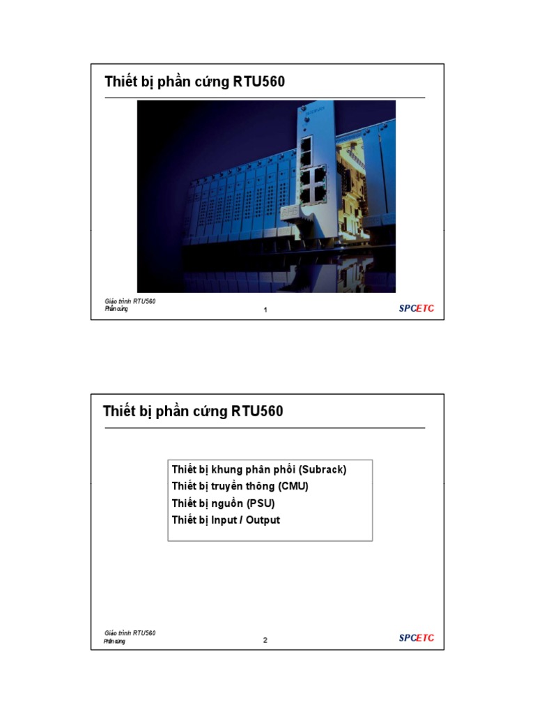 01 RTU560 Hardware V1 | PDF