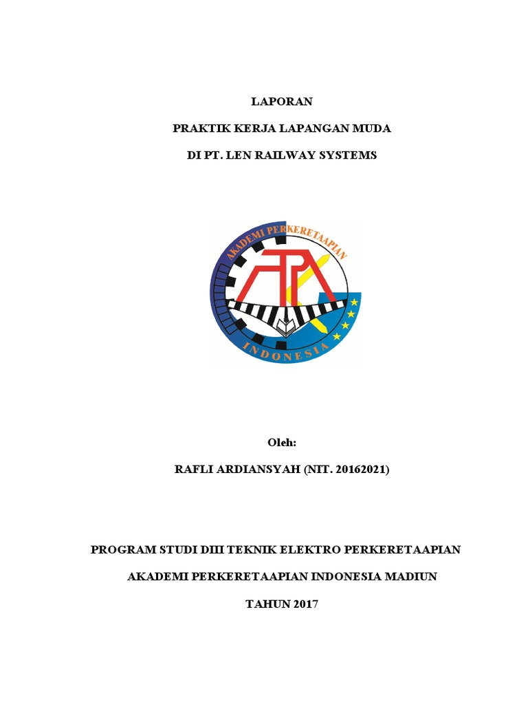 Laporan PKL Api Madiun | PDF | Teknologi & Rekayasa
