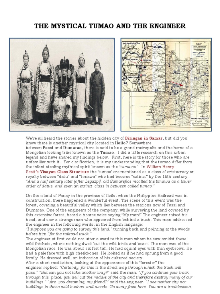 The Mystical Tumao and The Engineer