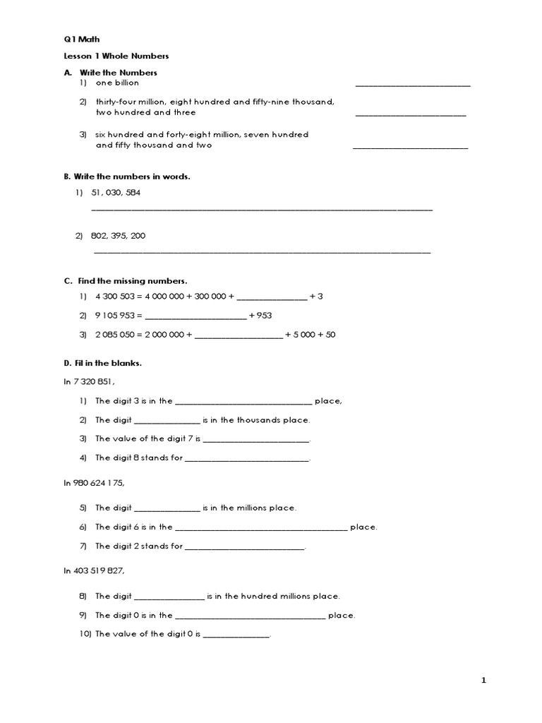 Q1 Math Reviewer | PDF | Factorization | Mathematical Concepts