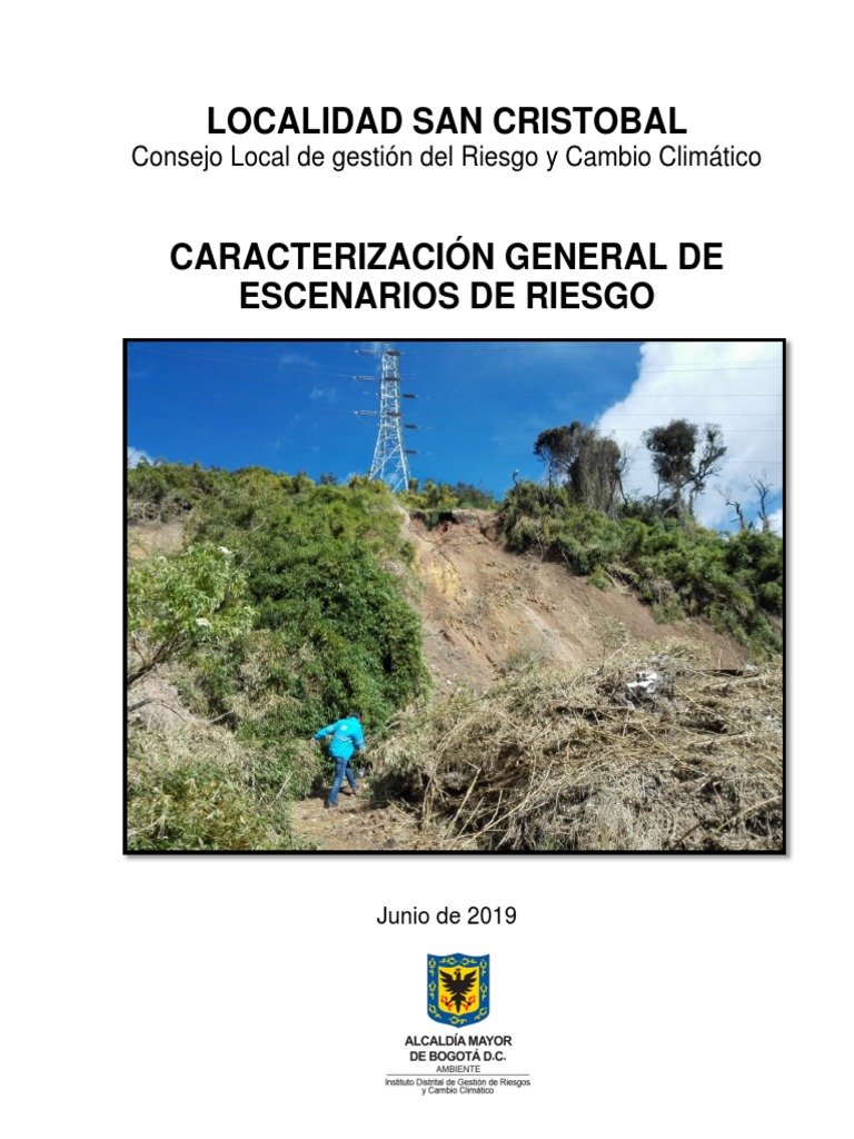 Escenario Riesgo Movimientos en Masa | PDF | Bogotá | Alemania