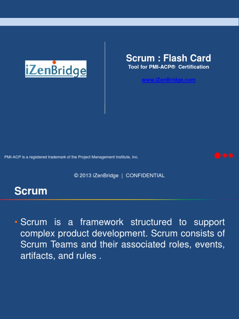 Flash Cards | PDF | Scrum (Software Development) | Computing