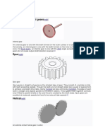 Involute Gear Profile | PDF | Gear | Mechanical Engineering