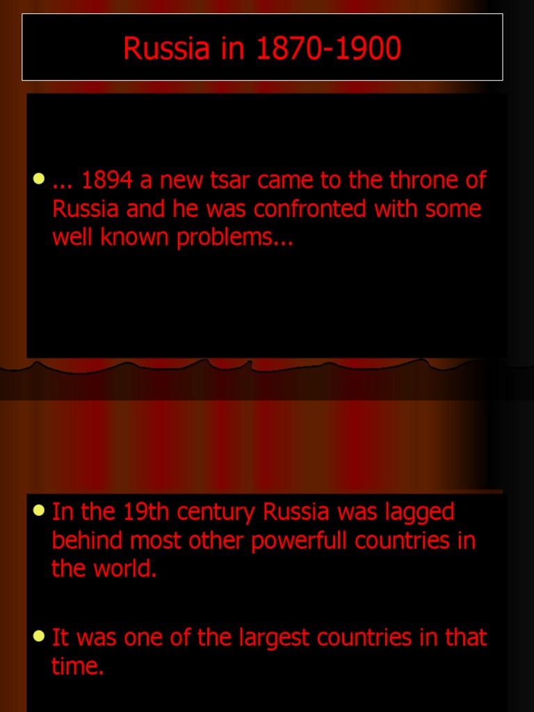 History of Russia | PDF | Russian Empire | Nicholas Ii Of Russia