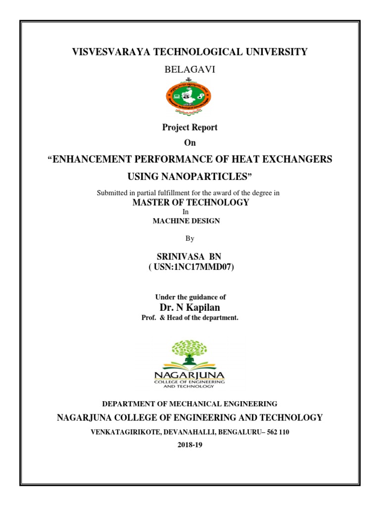 Visvesvaraya Technological University: Belagavi | PDF