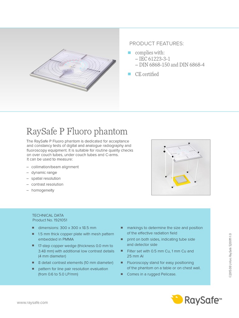 5200111-1.0 Raysafe P Fluoro Leaflet en | PDF