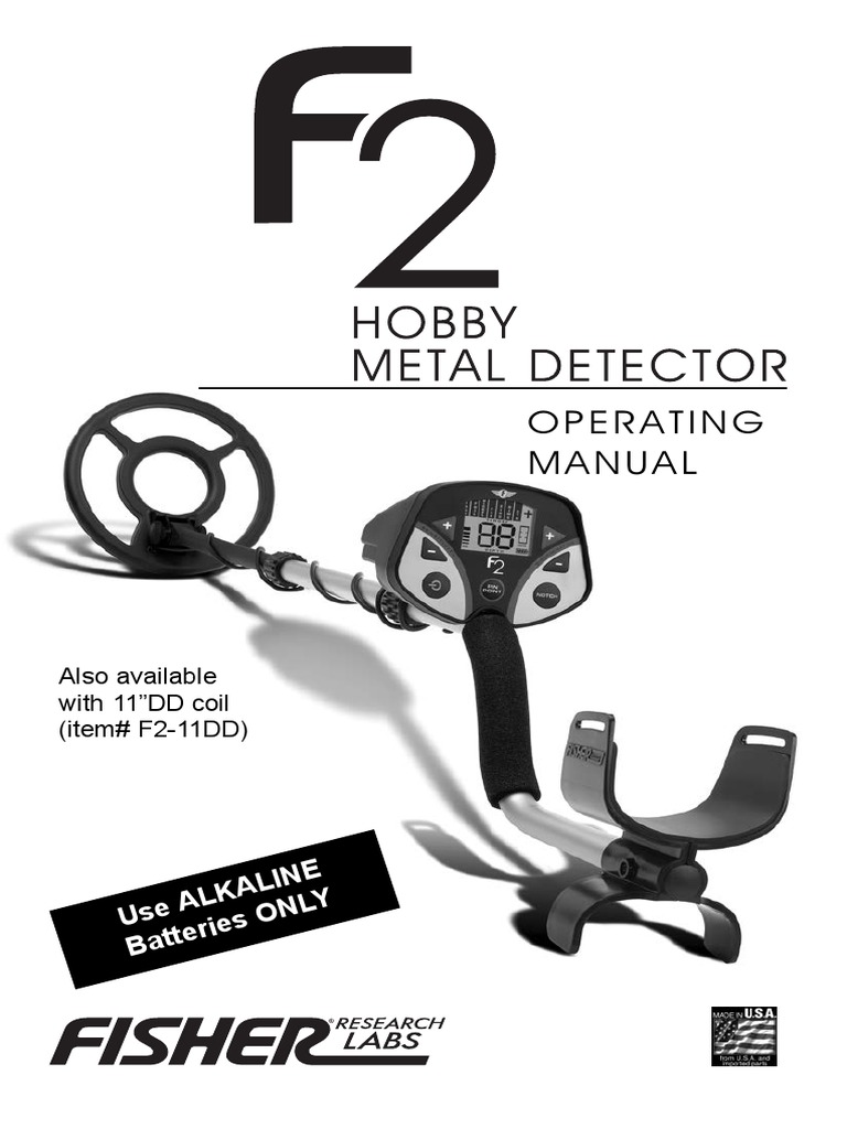 Manual For Metal Detector Fisher f2 | PDF | Electromagnetic ...