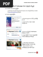 Myanmar Unicode Keyboard Layout | PDF