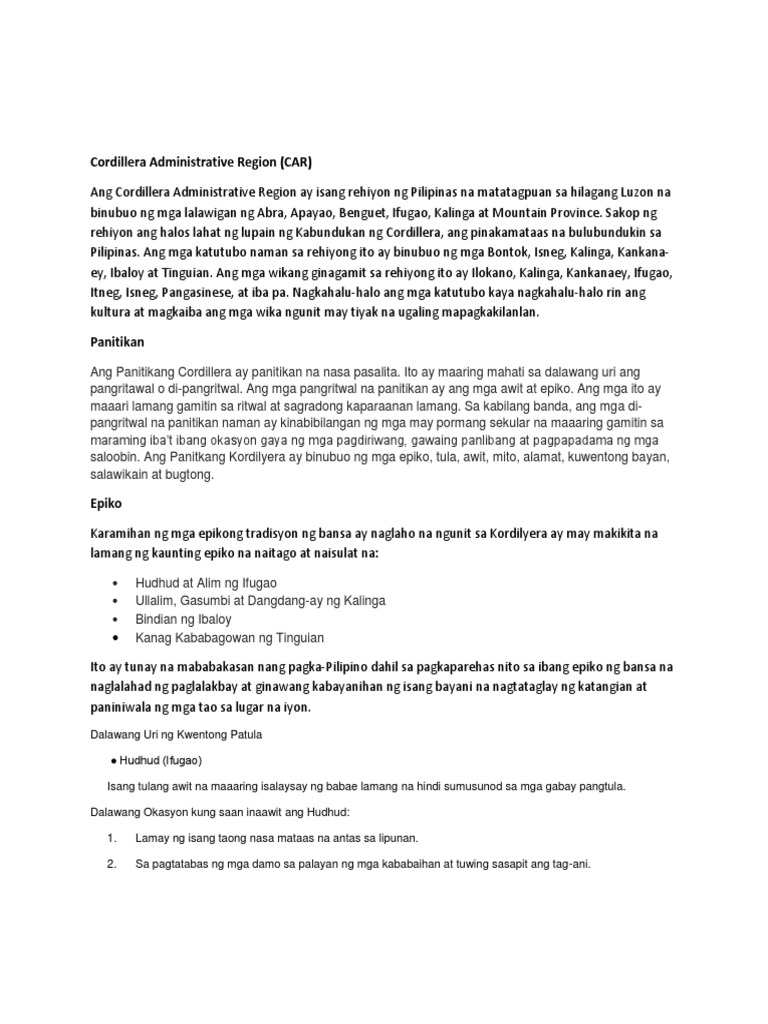 Filipino Report | PDF