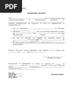 Affidavit (Tagalog) | PDF
