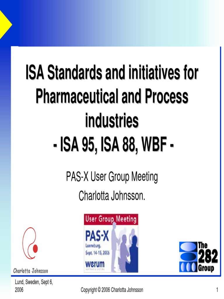 5 ISA-Standards Johnsson | PDF | Scheduling (Production Processes ...