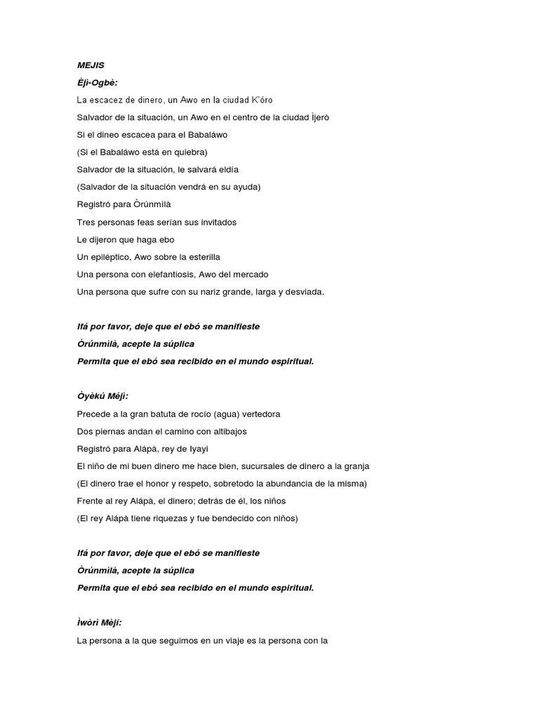 MEJIS | PDF | Religión y creencia | Naturaleza