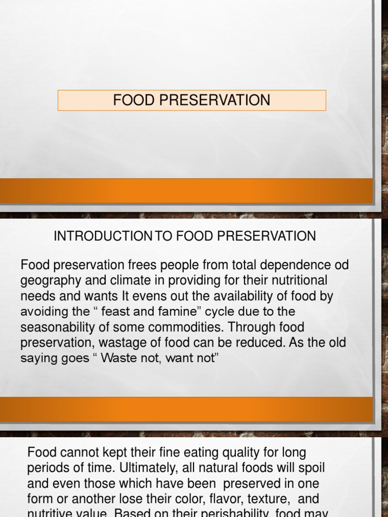 Food Processing | PDF | Food Preservation | Curing (Food Preservation)
