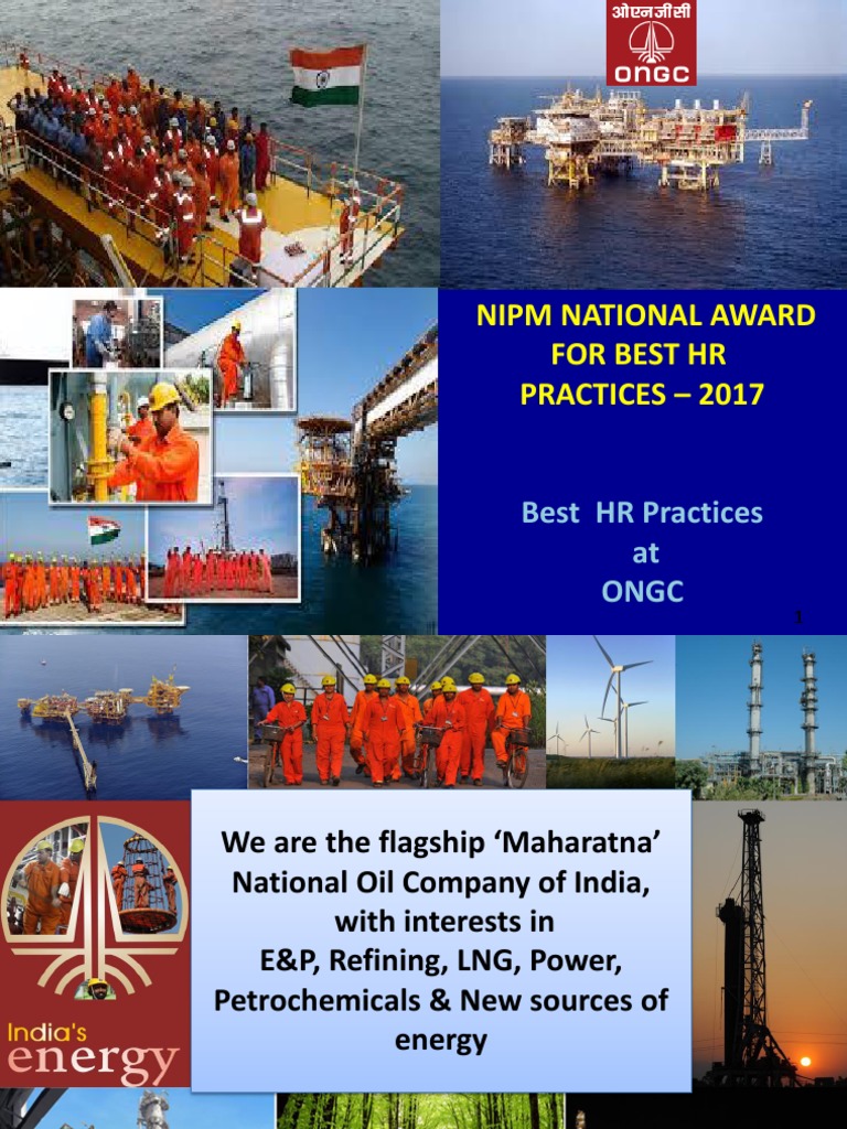 ONGC Presentation On HR Best Practices 2017 | PDF | Corporate Social ...