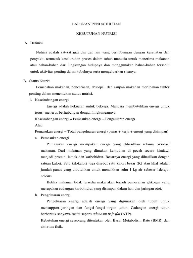 Lp Kebutuhan Nutrisi Dalchaebi