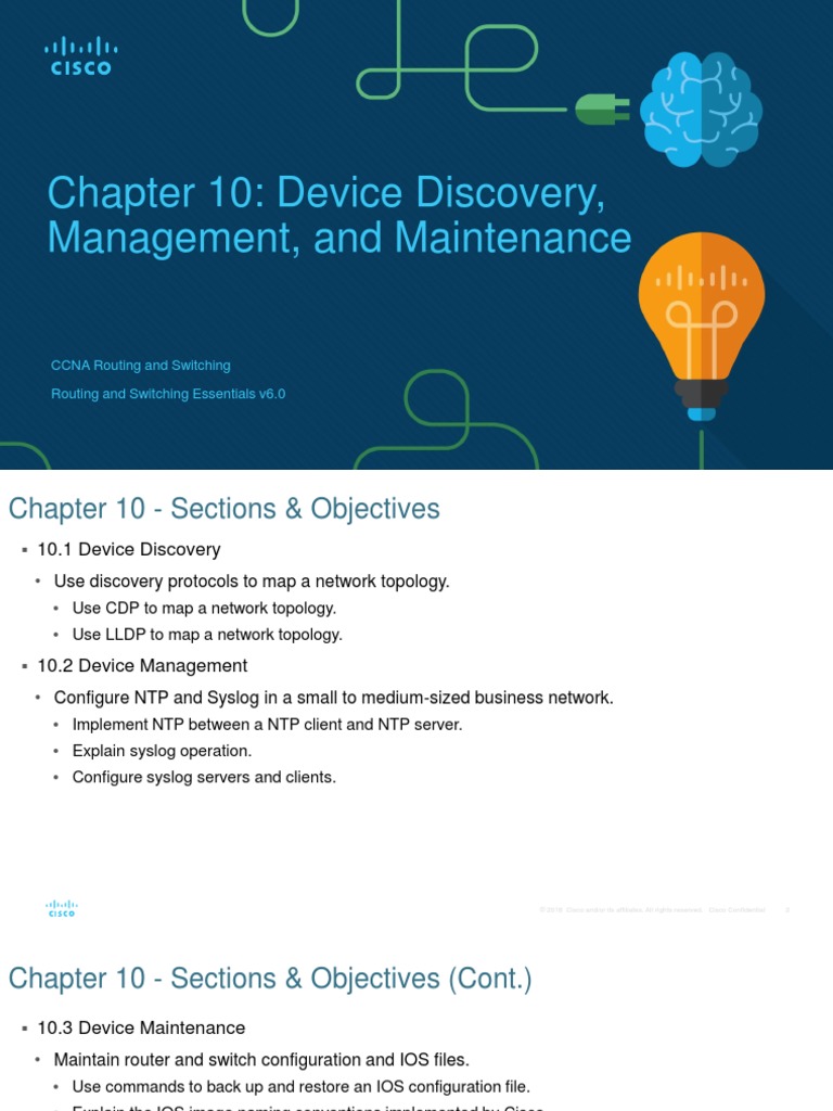 CCNA RSE Chp10 Students | PDF | Cisco Systems | Communications Protocols