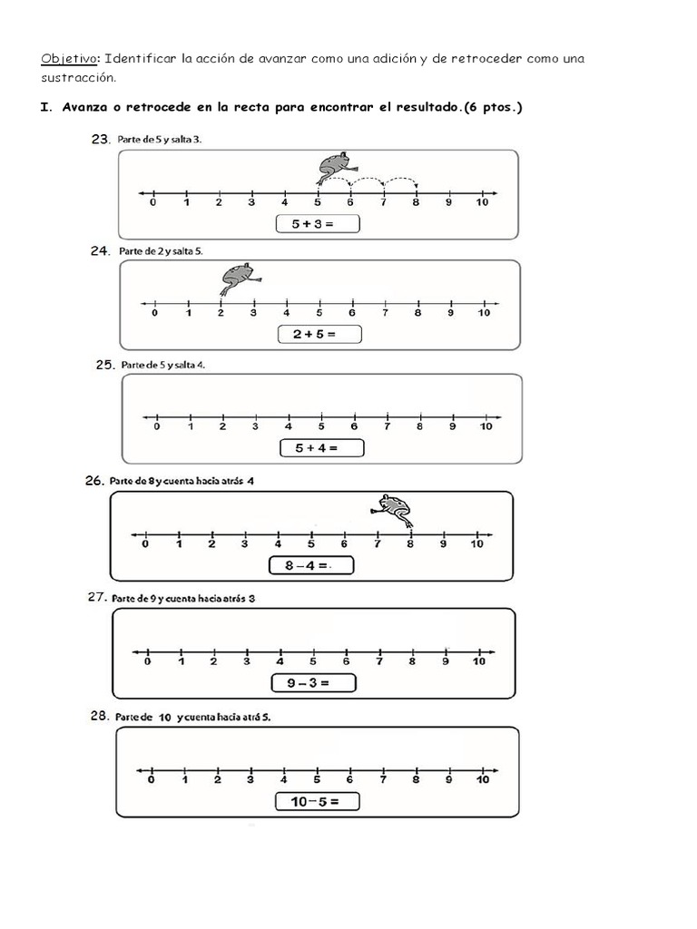 Avanzar y Retroceder | PDF