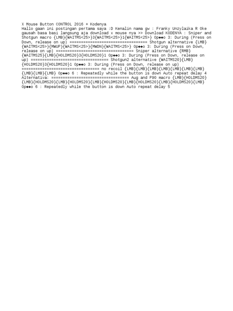 Macro | PDF
