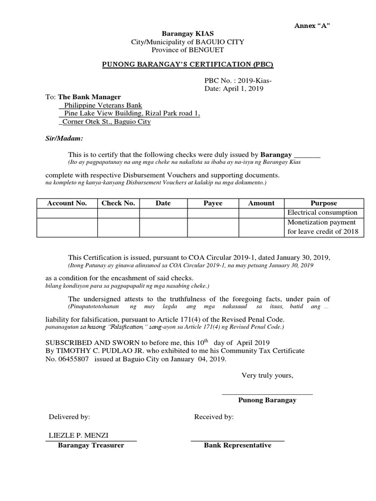 PBC New Forms 2019 (Please Edit) | PDF | Services (Economics) | Government