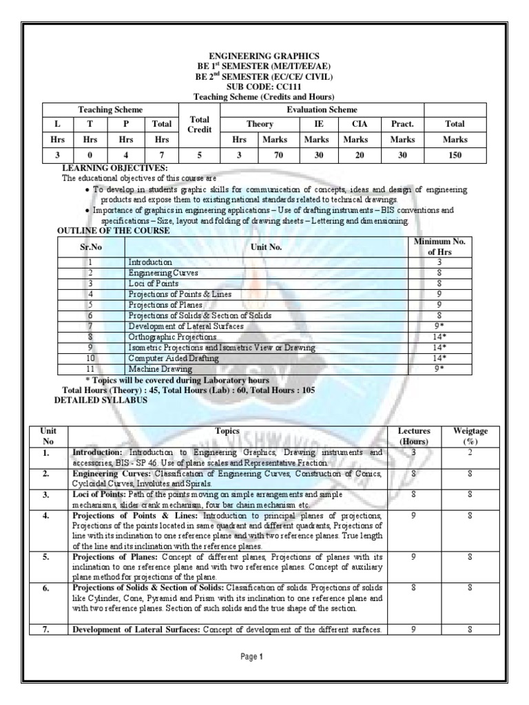 Engineering-Graphics PDF | PDF | Technical Drawing | Computer Aided Design