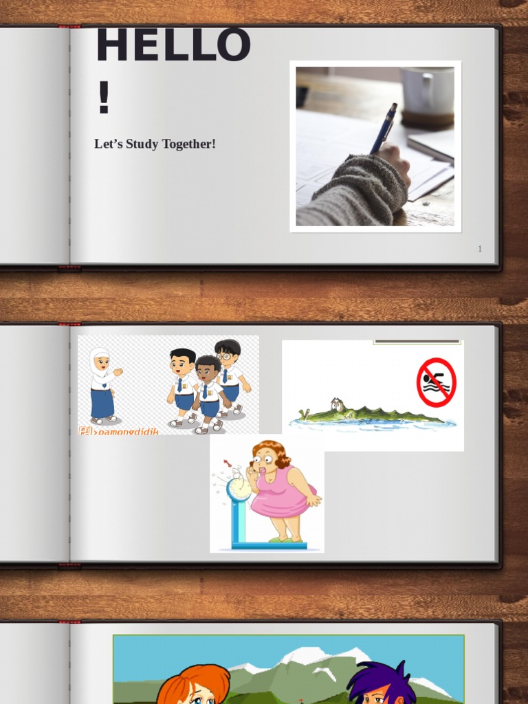 Hello !: Let's Study Together! | PDF | Color | Blue