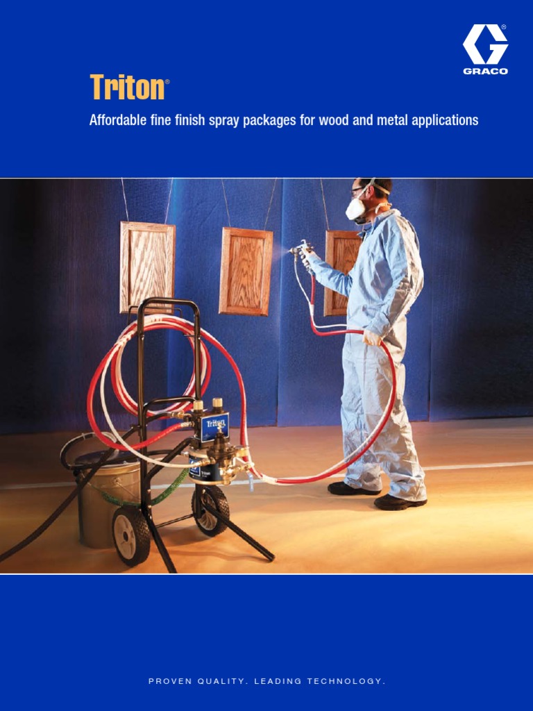 Triton: Affordable Fine Finish Spray Packages For Wood and Metal ...