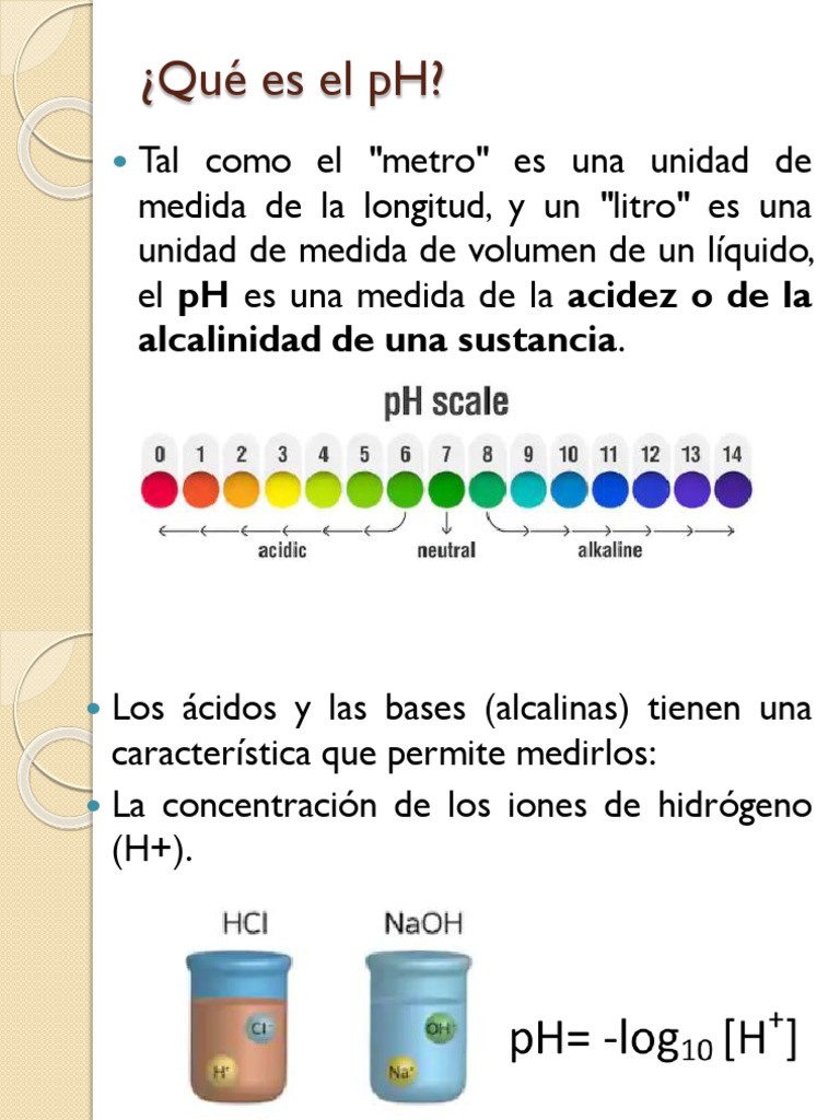 ¿Qué Es El PH? | PDF