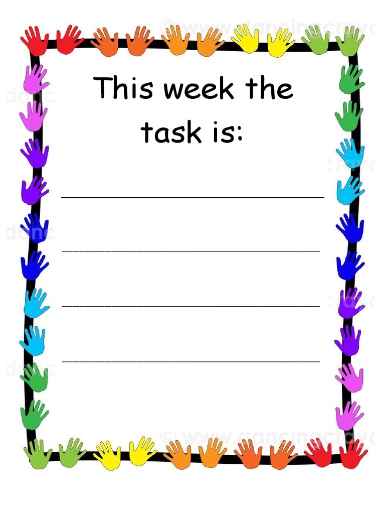 Finger Gym Task | PDF