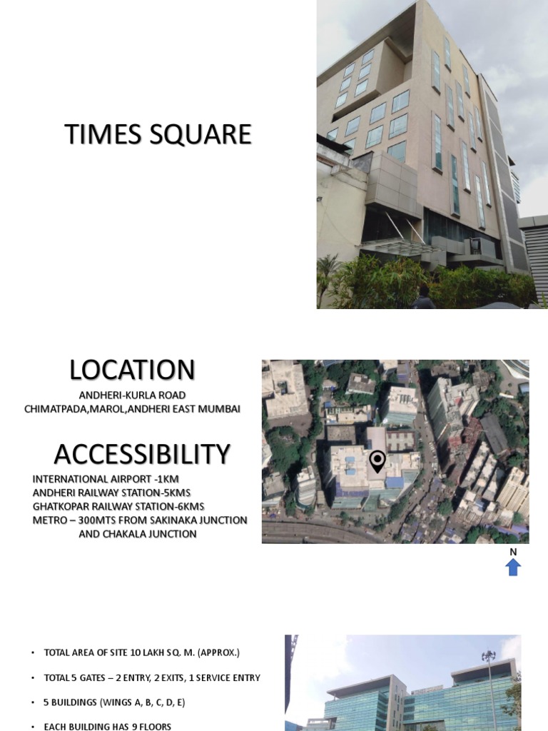 Times Square Andheri East Overview | PDF
