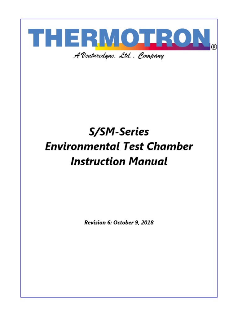 Chamber Manual PDF | PDF | Hvac | Air Conditioning