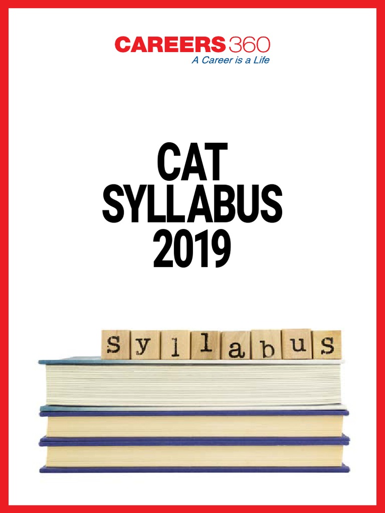 CAT Syllabus 2019 | PDF | Test (Assessment) | Tests