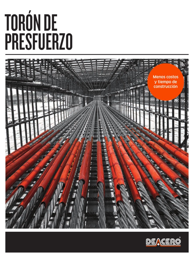 Toron de Presfuerzo PDF | PDF | Acero | Tratamiento a base de calor