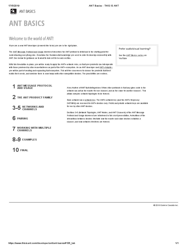 Ant Basics This Is Ant Pdf Network Topology Computer Network