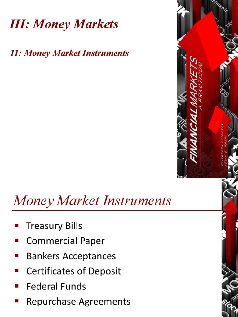 Money Market Instrument | PDF | Money Market | Repurchase Agreement