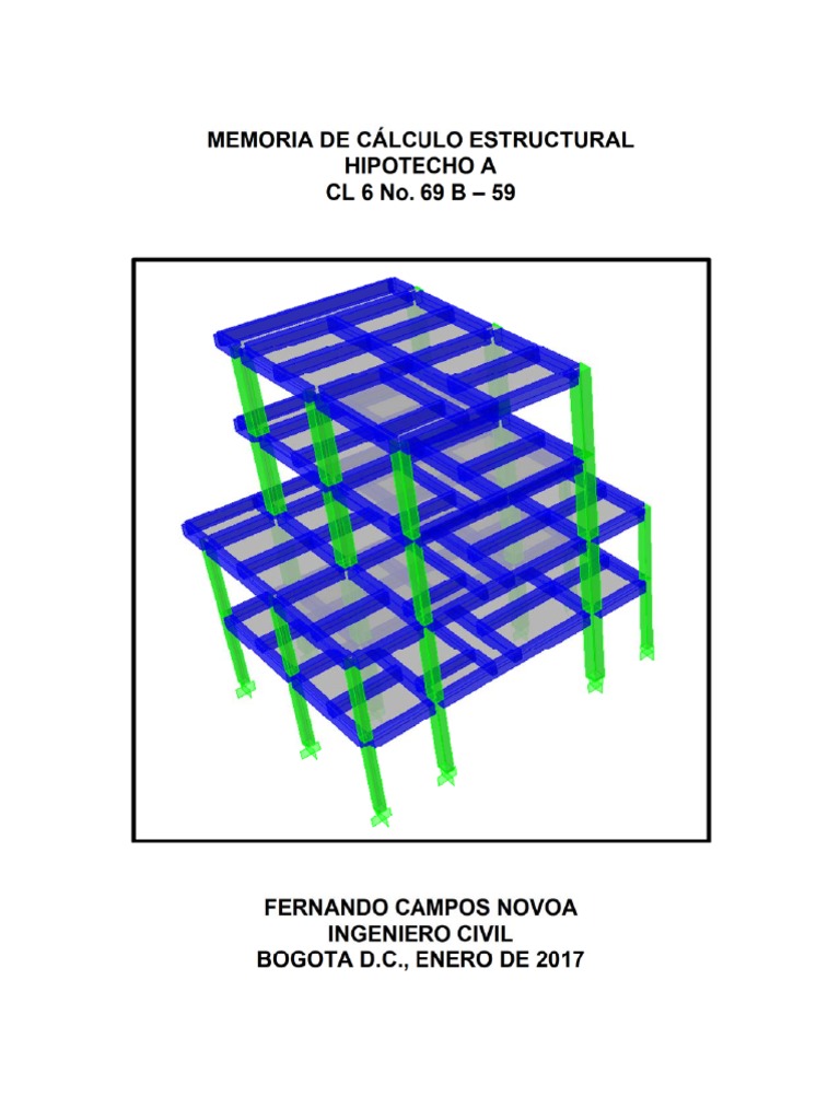 Memoria de Calculo Estructural | PDF