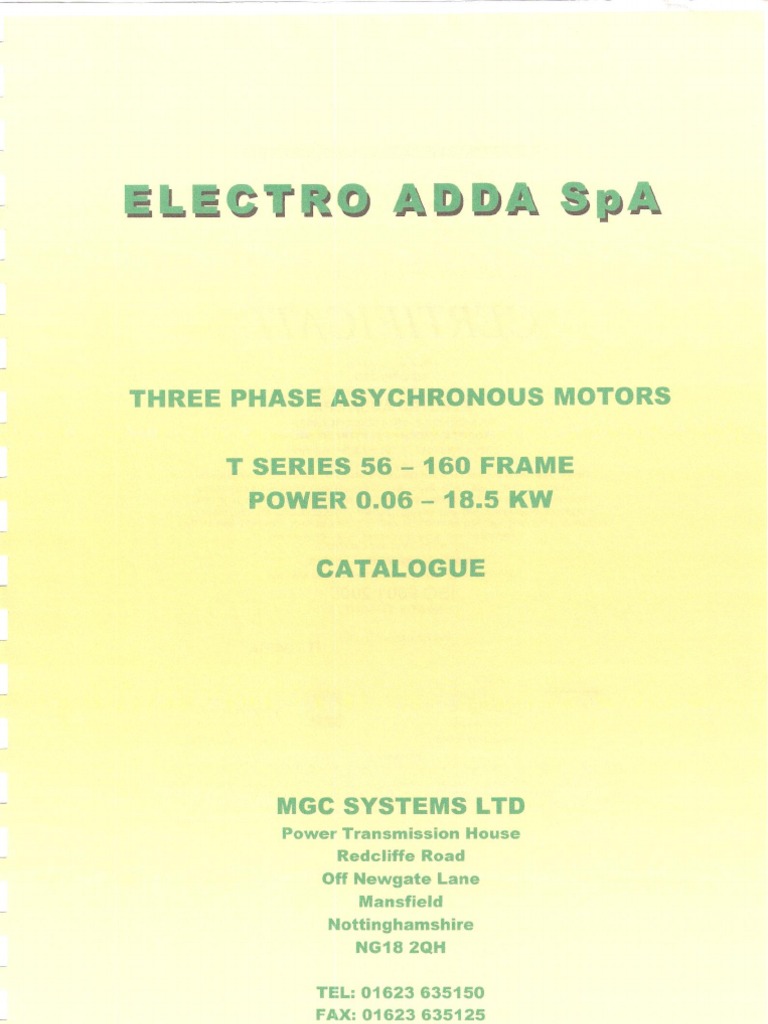 Catalogo - Electro Adda Full | PDF