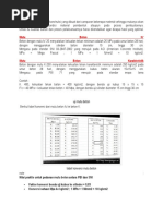 Konversi Besi Tulangan Proyek | PDF