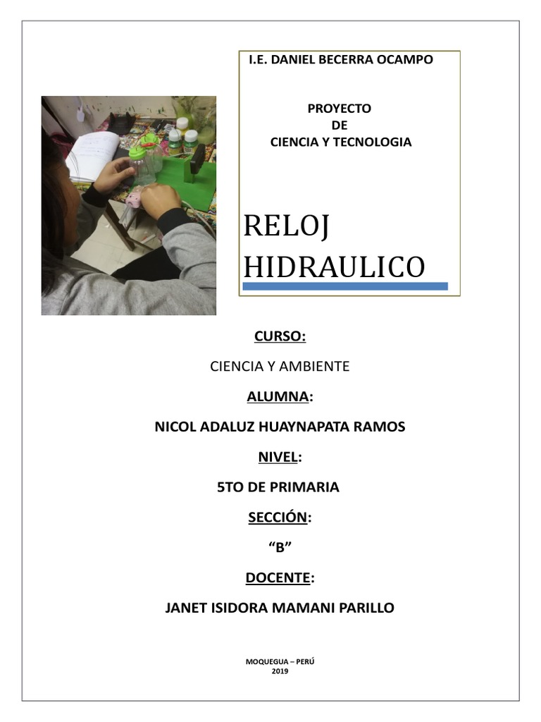 RELOJ Con Otros Modelos | PDF | Cobre | Reloj