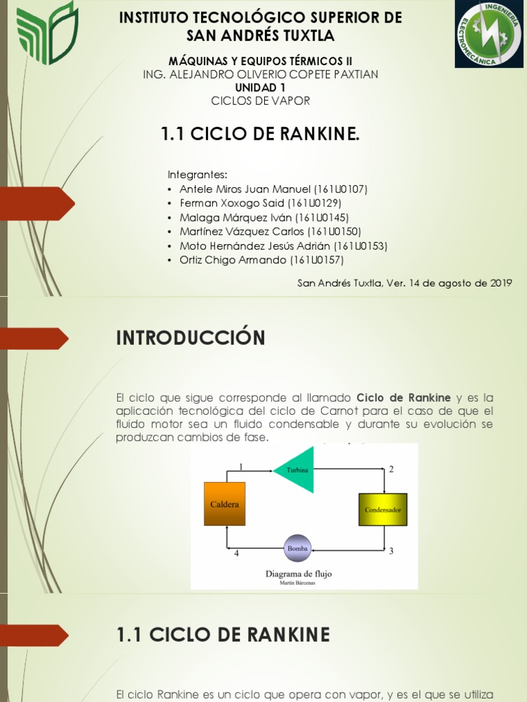 Ciclo de Rankine | PDF | Caldera | Ciencia de los materiales