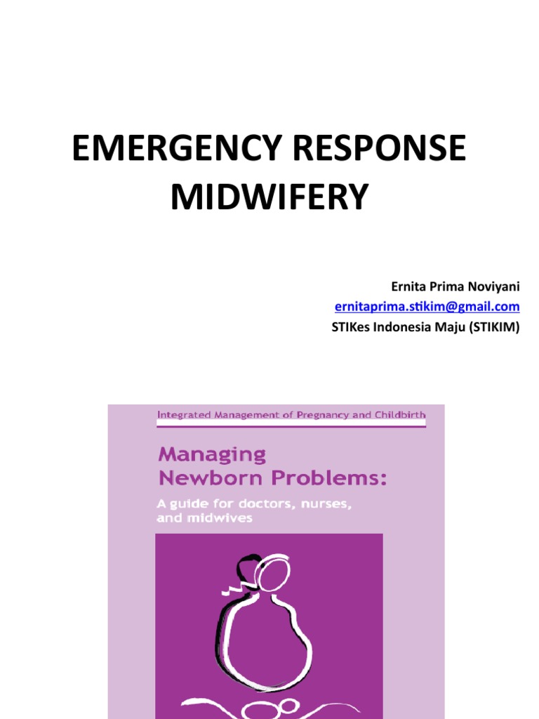 Emergency Response Midwifery | PDF