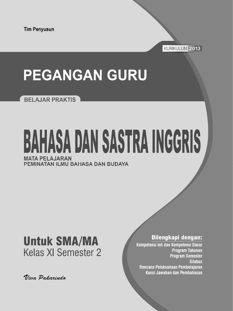 PG Bhs. & Sastra Inggris XIb | PDF | Kajian Bahasa Asing | Sains & Matematika