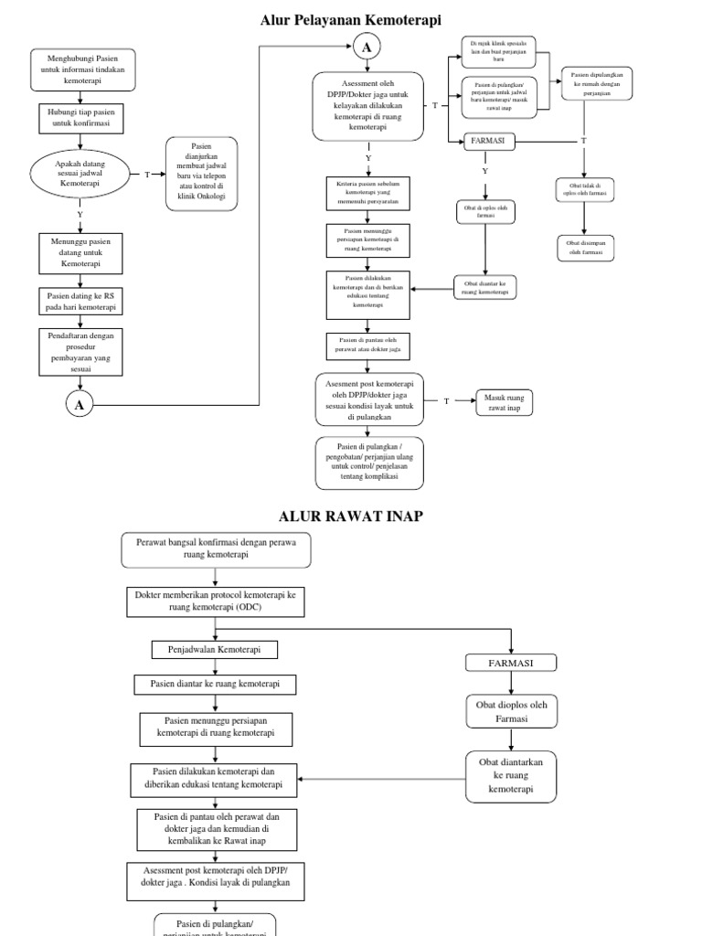 ALUR Pelayanan Kemoterapi | PDF