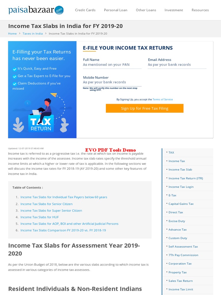 Income Tax Guidelines E-File | PDF | Income Tax In India | Income Tax