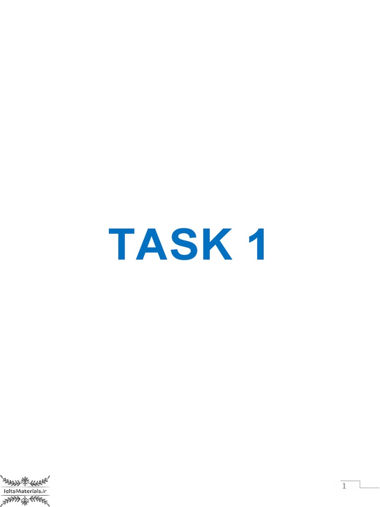 IELTS Writing Task 1 Guide by Simon | PDF | Fair Trade | Rain