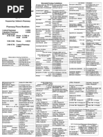 Critical Care Medication Infusion Chart | PDF | Medicinal Chemistry ...