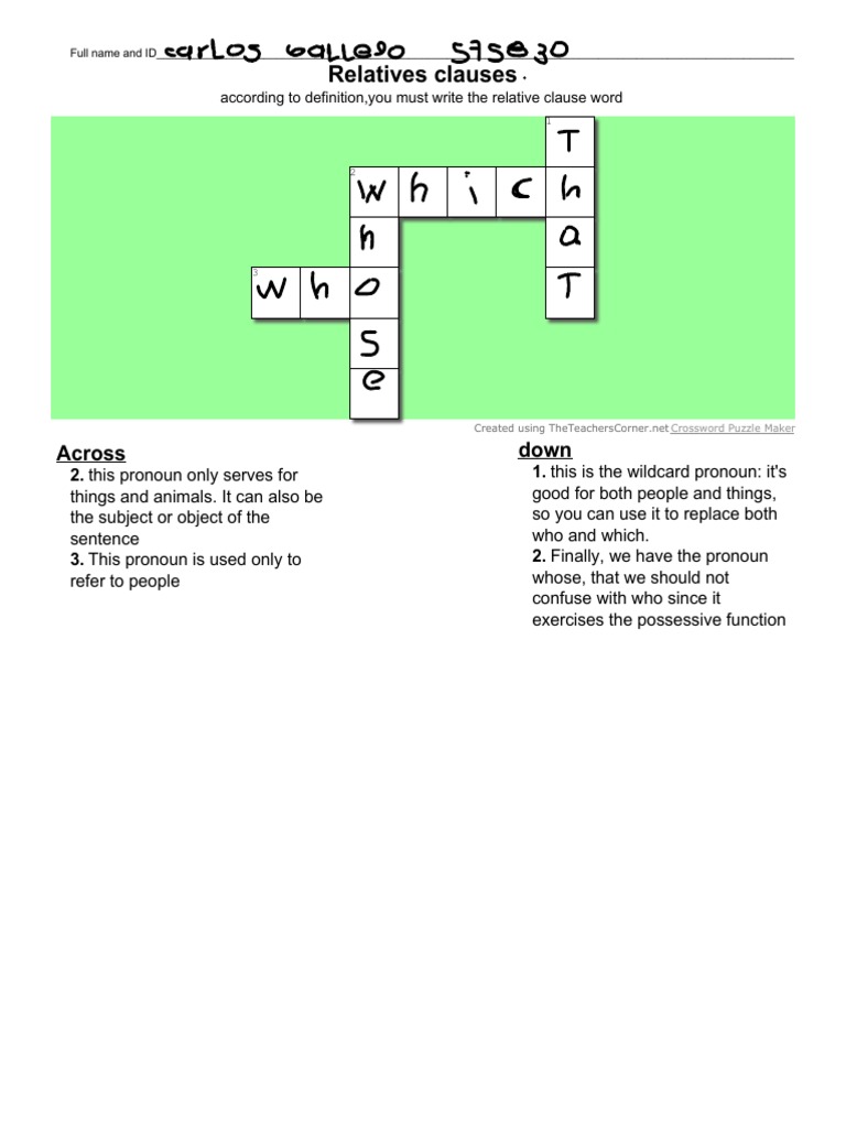Understanding Relative Clauses in English | PDF