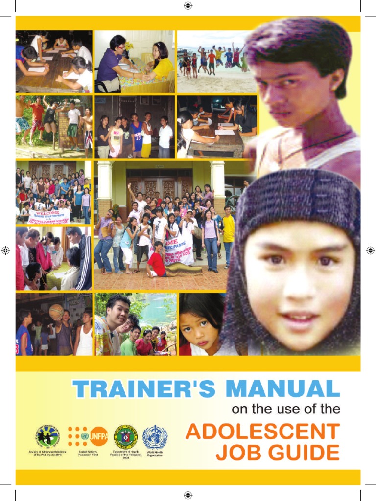 Adolescent Job Aid Manual Trainers Manual | PDF | Adolescence | Health Care