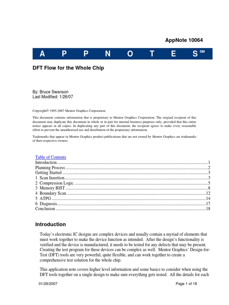 DFT Flow | PDF | Logic Synthesis | Hardware Description Language