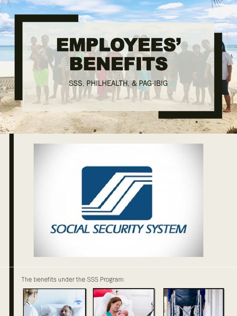 Employees' Benefits: SSS, Philhealth, & Pag-Ibig | PDF | Retirement ...
