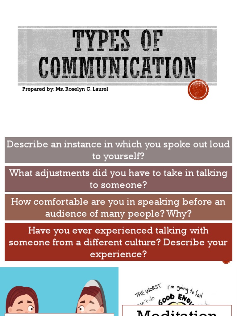 Types of Communication | PDF